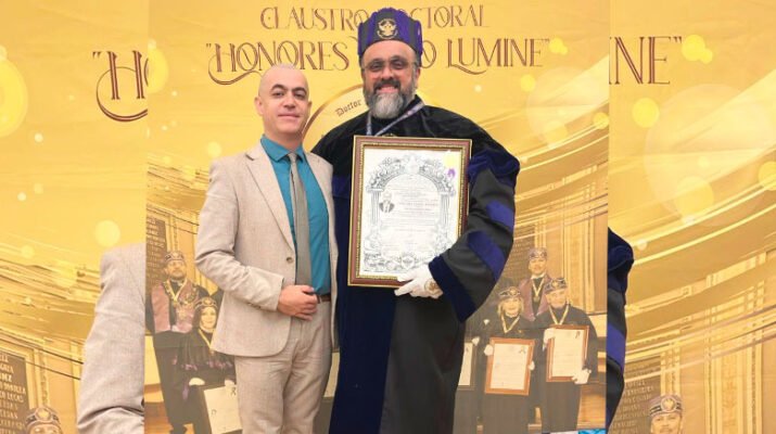 Noticiero Panorama Queretano Juan Pablo Ramírez Herrejón Recibe honoris causa